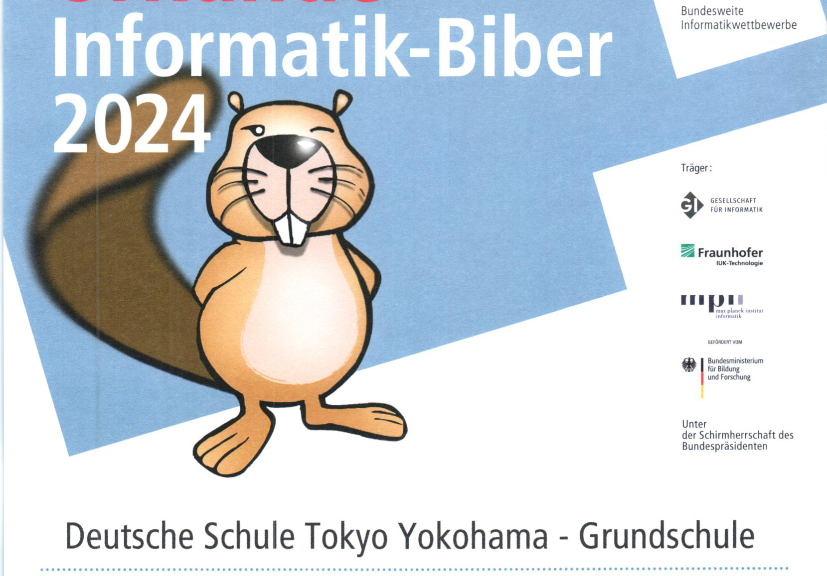 Erfolgreiche Teilnahme am Schülerwettbewerb Informatik-Biber – Deutsche ...